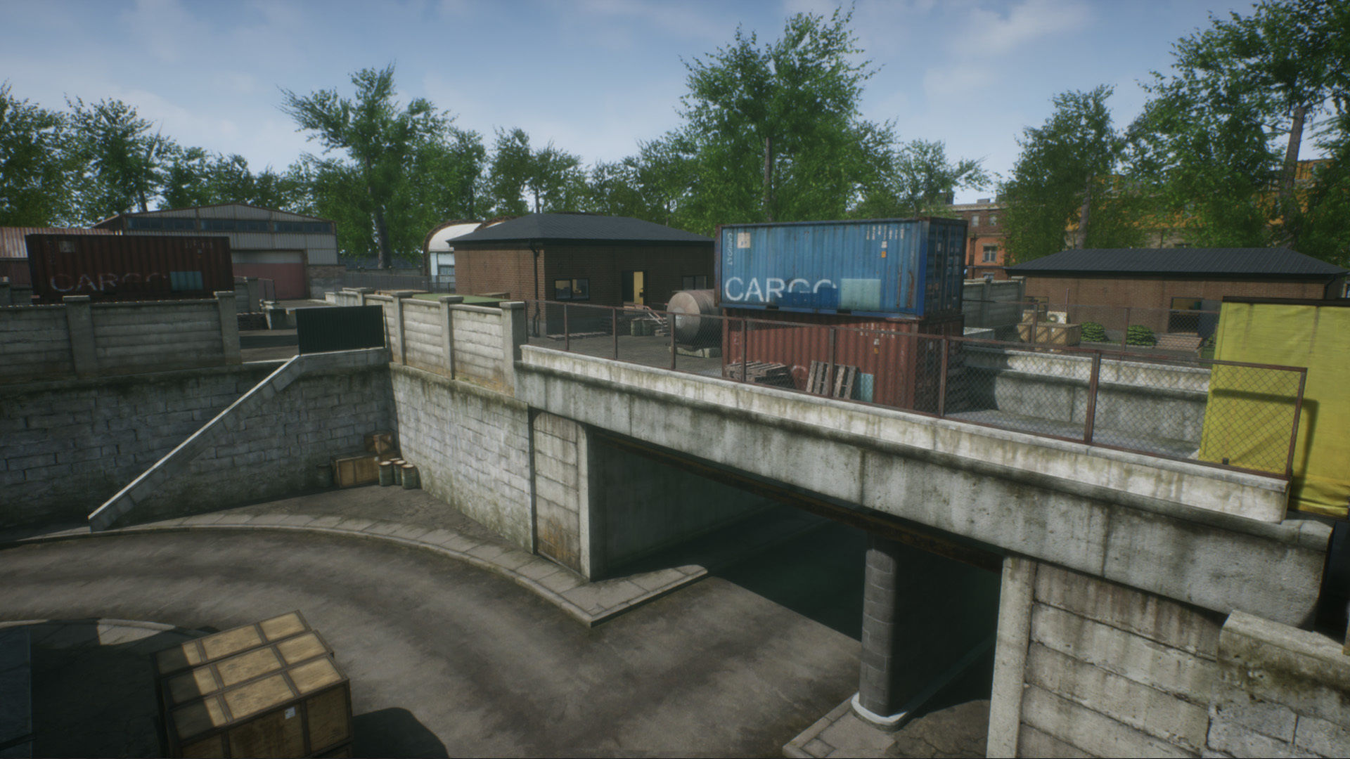 3D model FPS Mobile Game Map v3 with assets VR / AR / low-poly | CGTrader