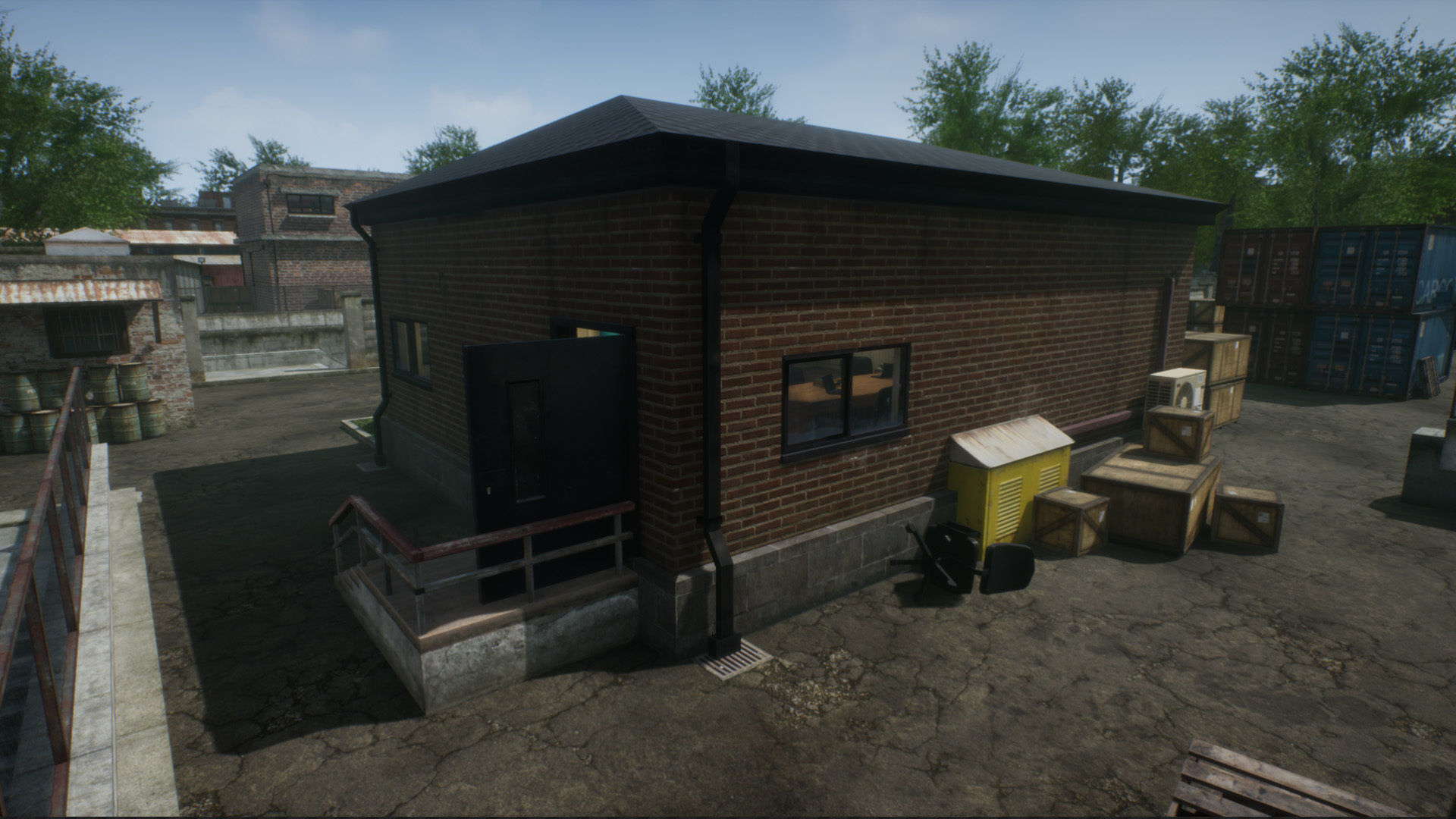 3D model FPS Mobile Game Map v3 with assets VR / AR / low-poly | CGTrader