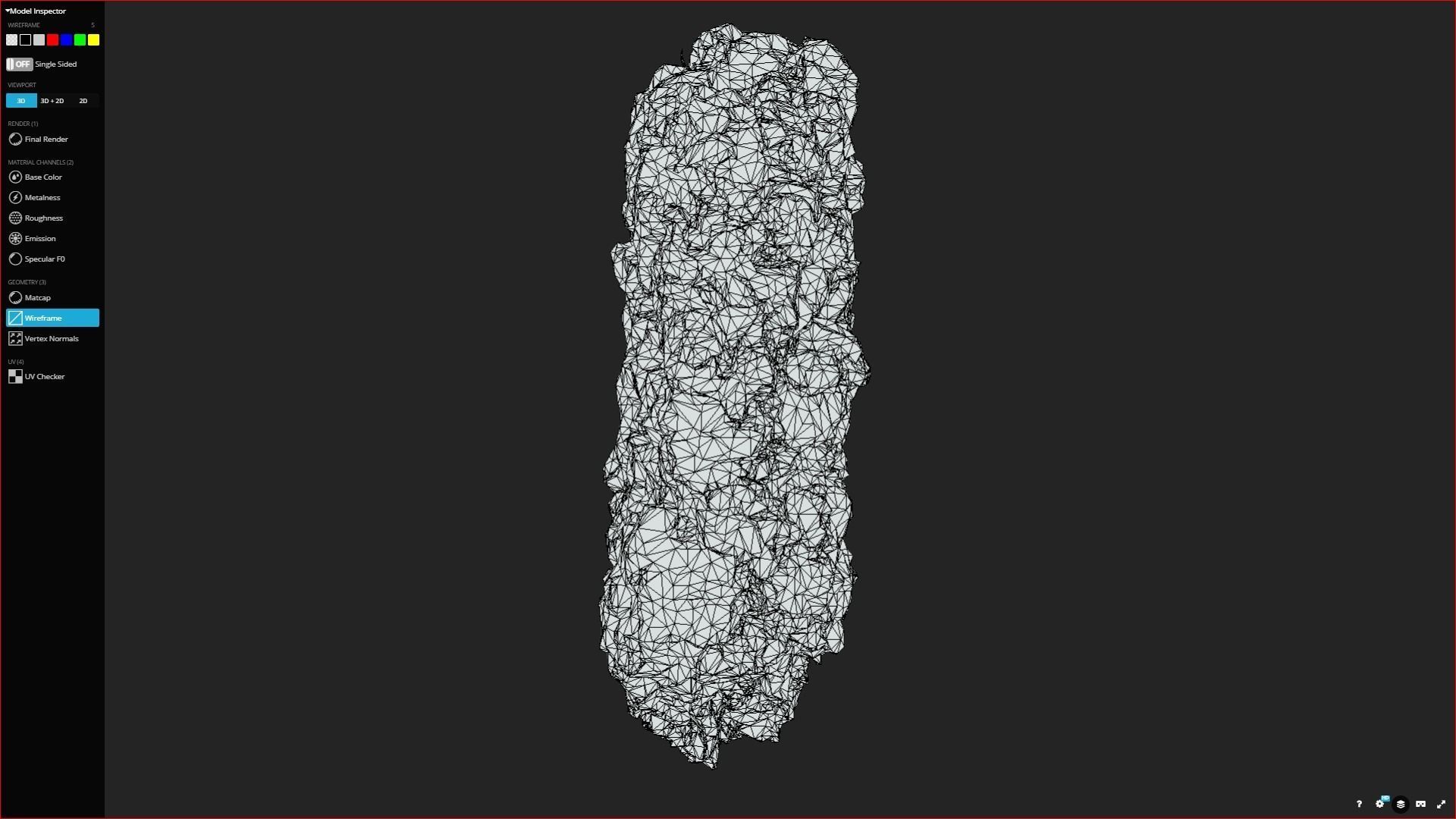 3D model Low Poly Weed Bud VR / AR / low-poly | CGTrader