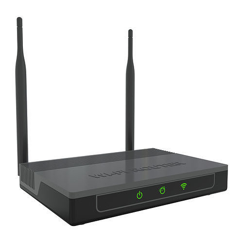 Wi Fi Router 3D model | CGTrader
