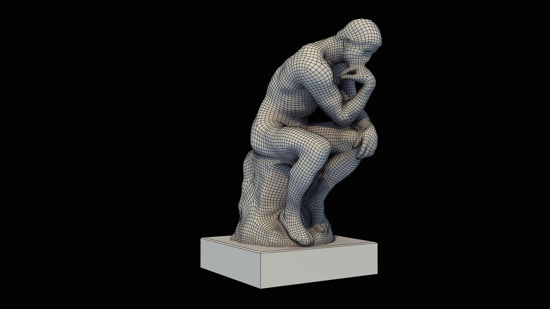 The Thinker 3D model | CGTrader