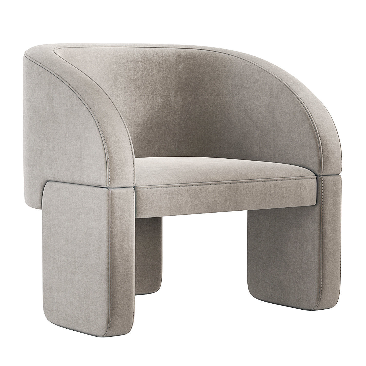 Baxter Lazybones Lounge Studiopepe Italy 3D model | CGTrader