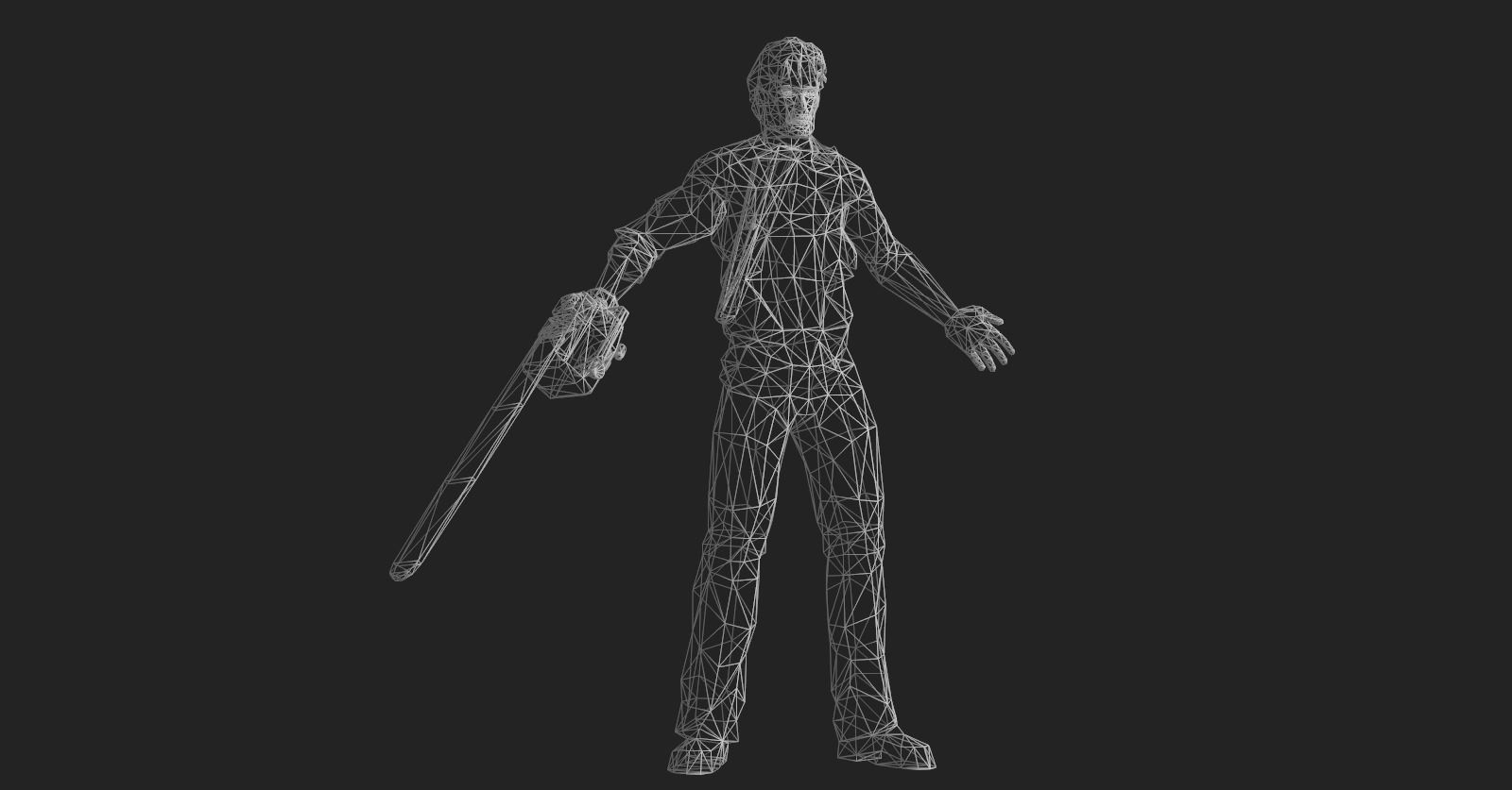 3D model Evil Dead - Ash WIlliams VR / AR / low-poly | CGTrader