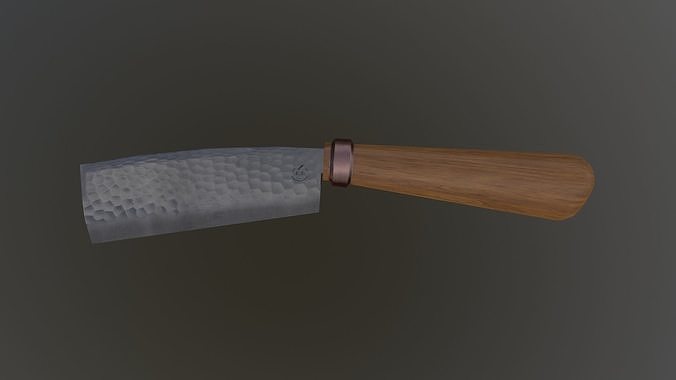 3D model Japanese knifes Nata VR / AR / low-poly | CGTrader