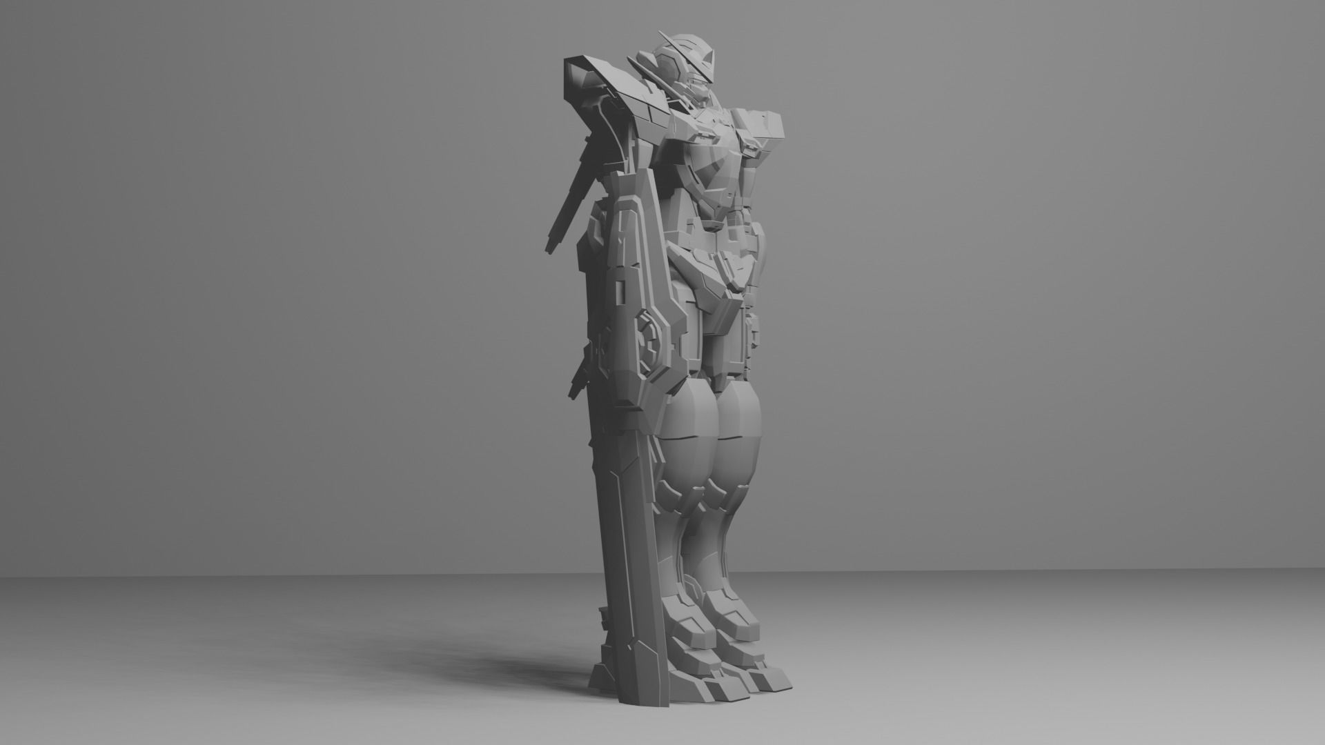 Exia Gundam 3D Model free 3D model | CGTrader