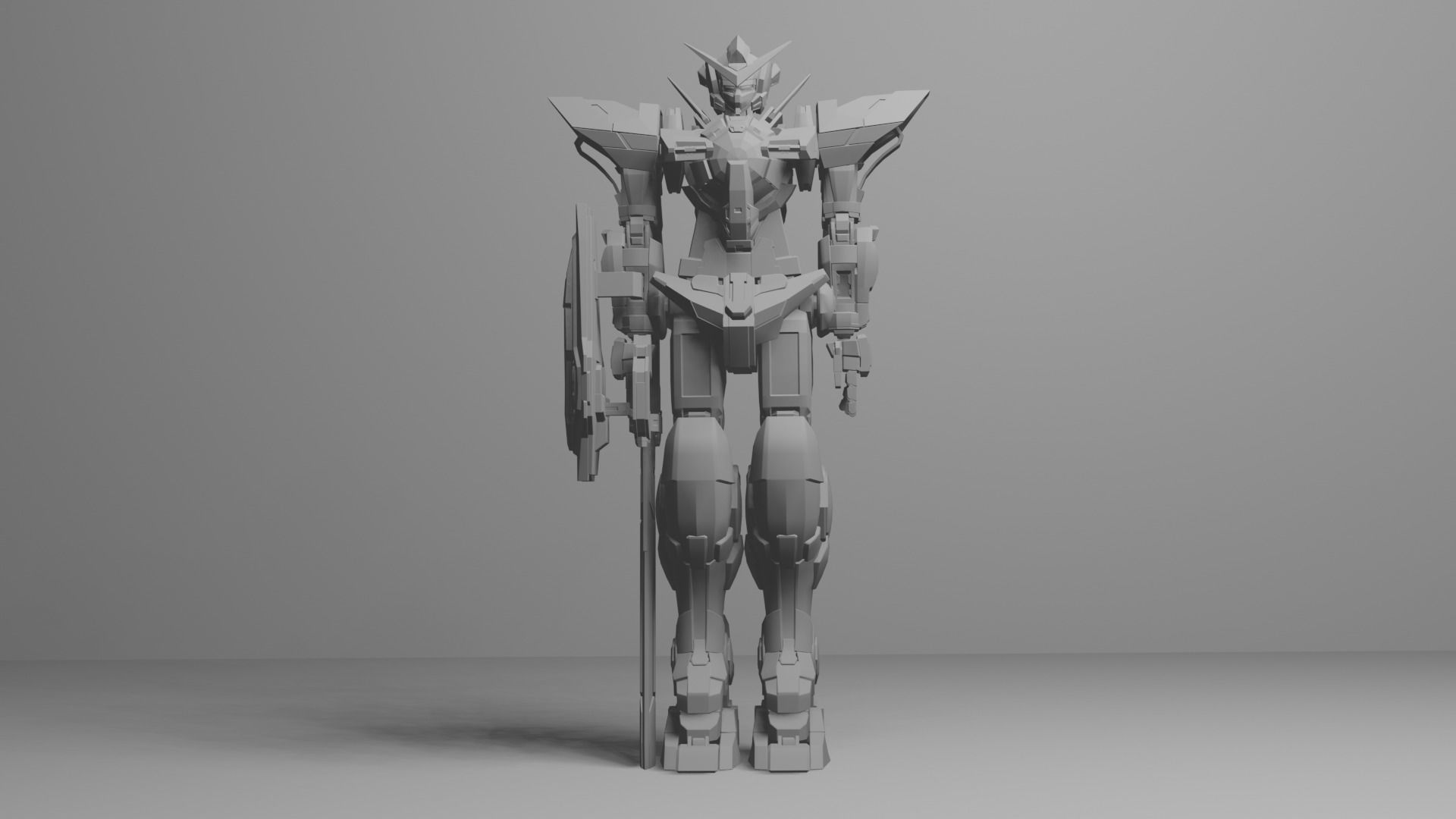 Exia Gundam 3D Model free 3D model | CGTrader