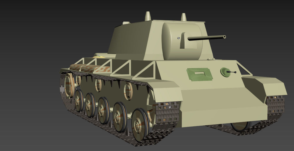 kv-1 L11 3D model | CGTrader