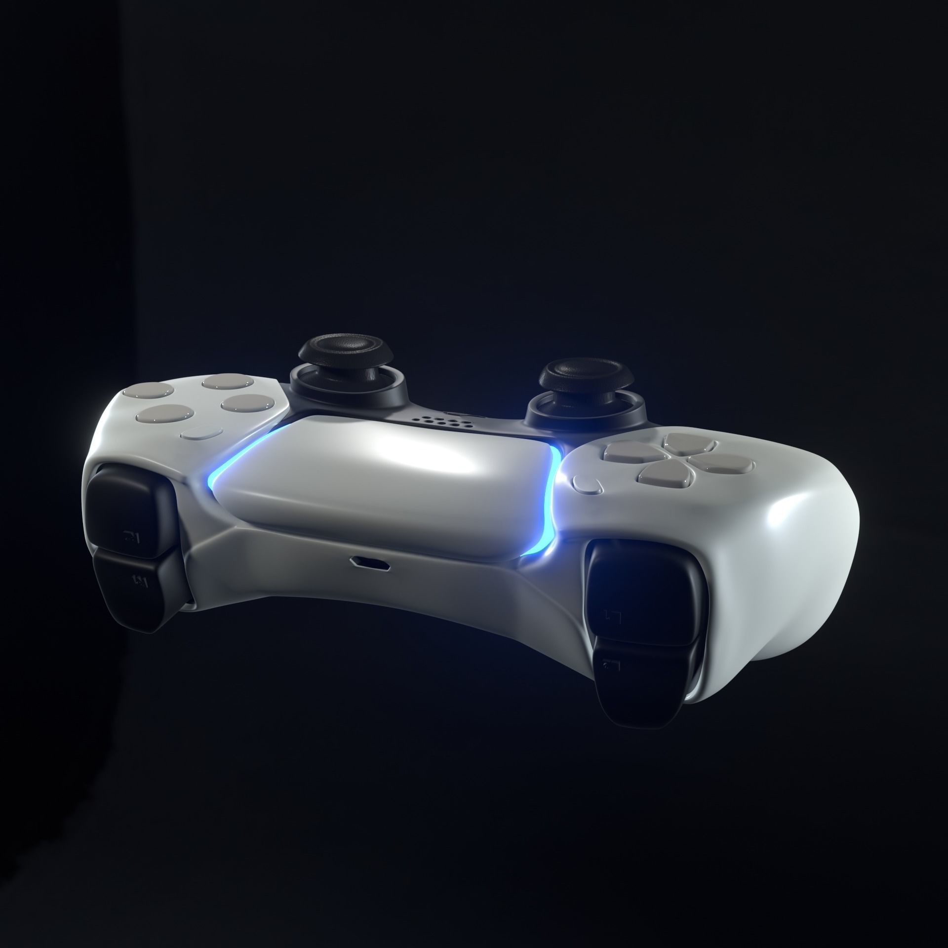 PS5 Controller 3D model | CGTrader