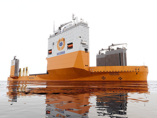 Dockwise Vanguard 3D model | CGTrader