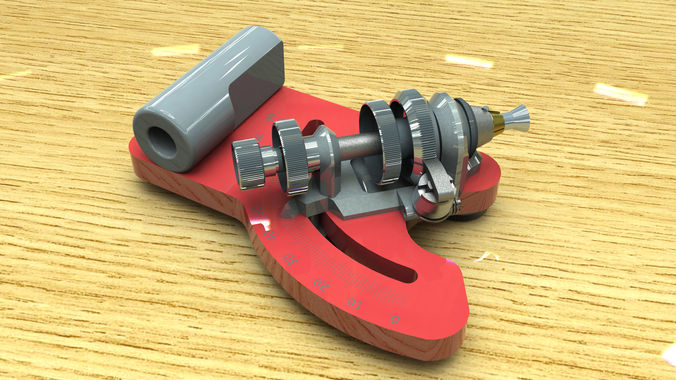 Part of mechanism 3D model | CGTrader