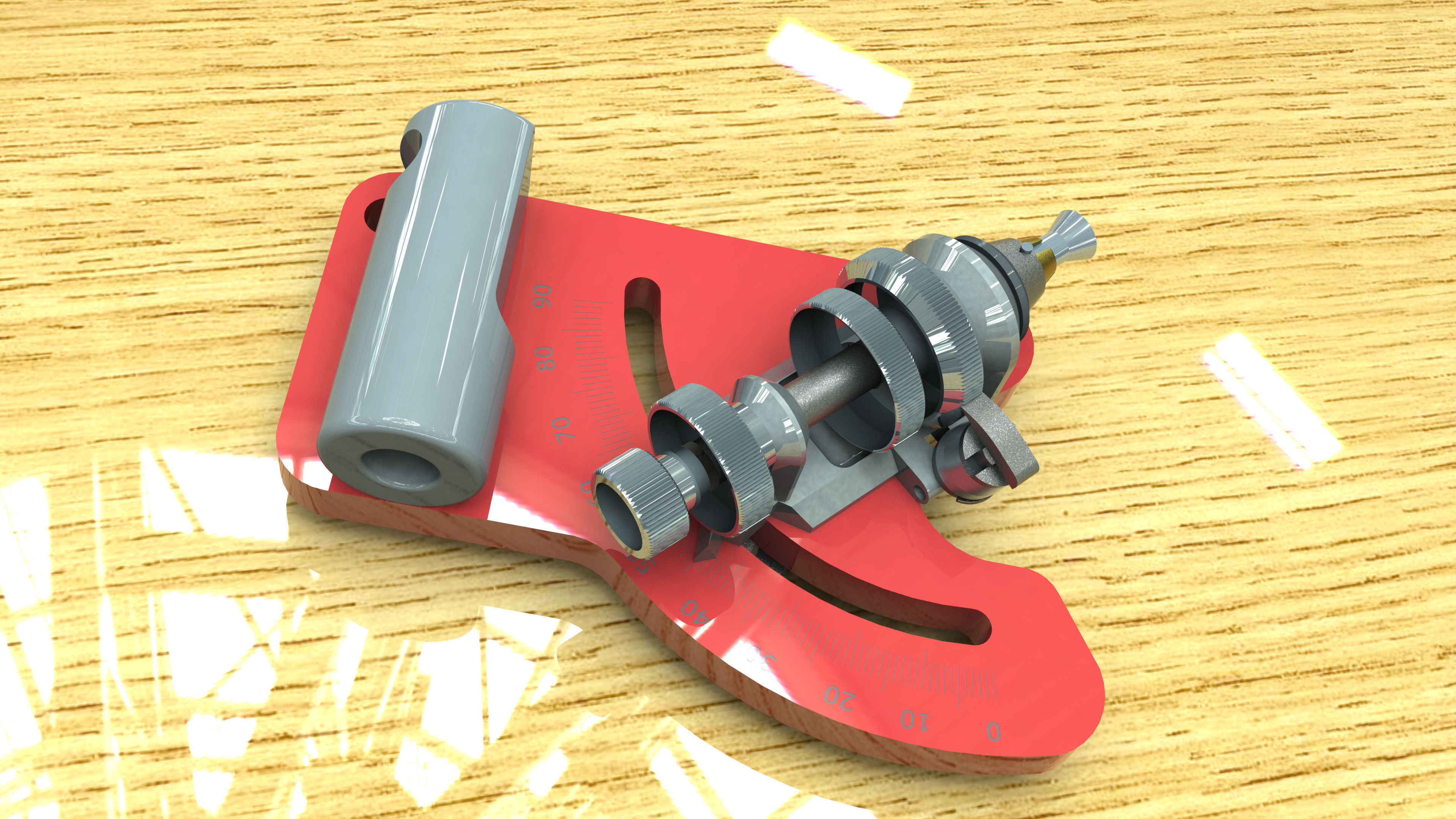 Part of mechanism 3D model | CGTrader