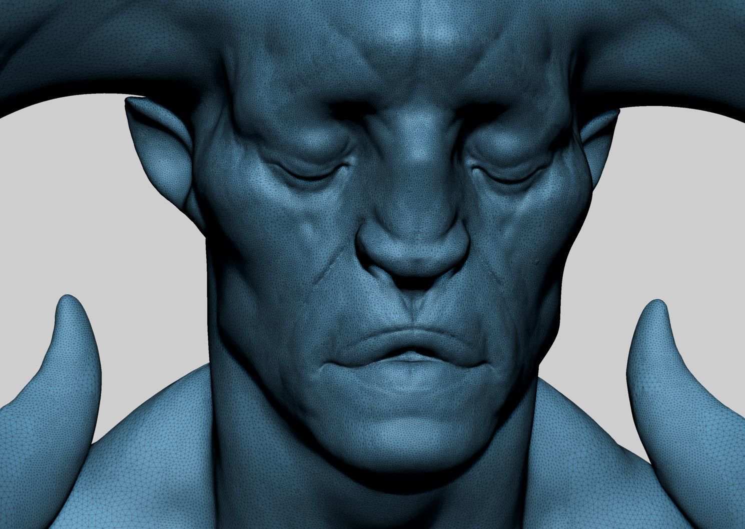 Creature Head v18 3D model | CGTrader