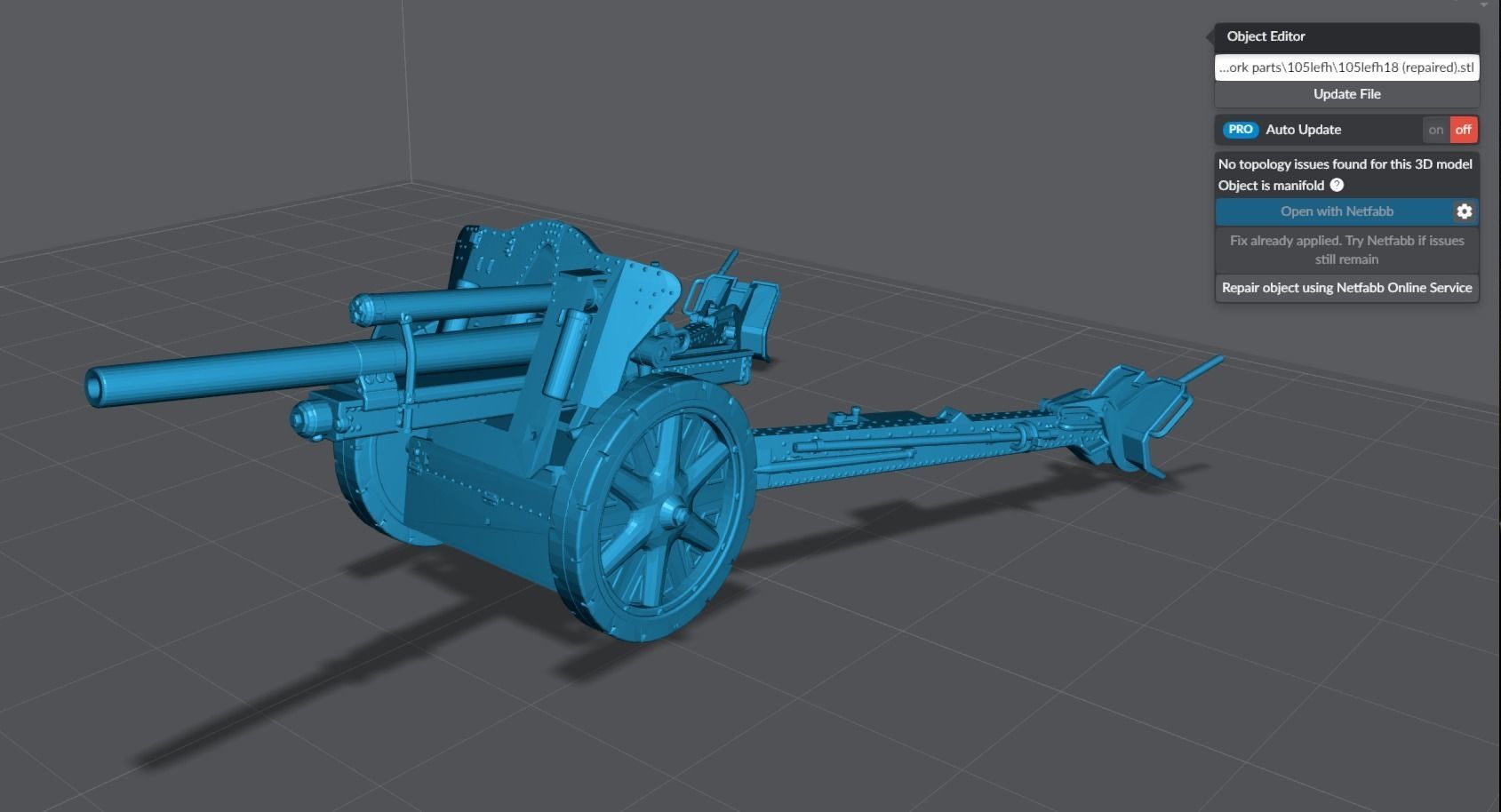 105mm leFH 18 Scale model 3D model 3D printable | CGTrader
