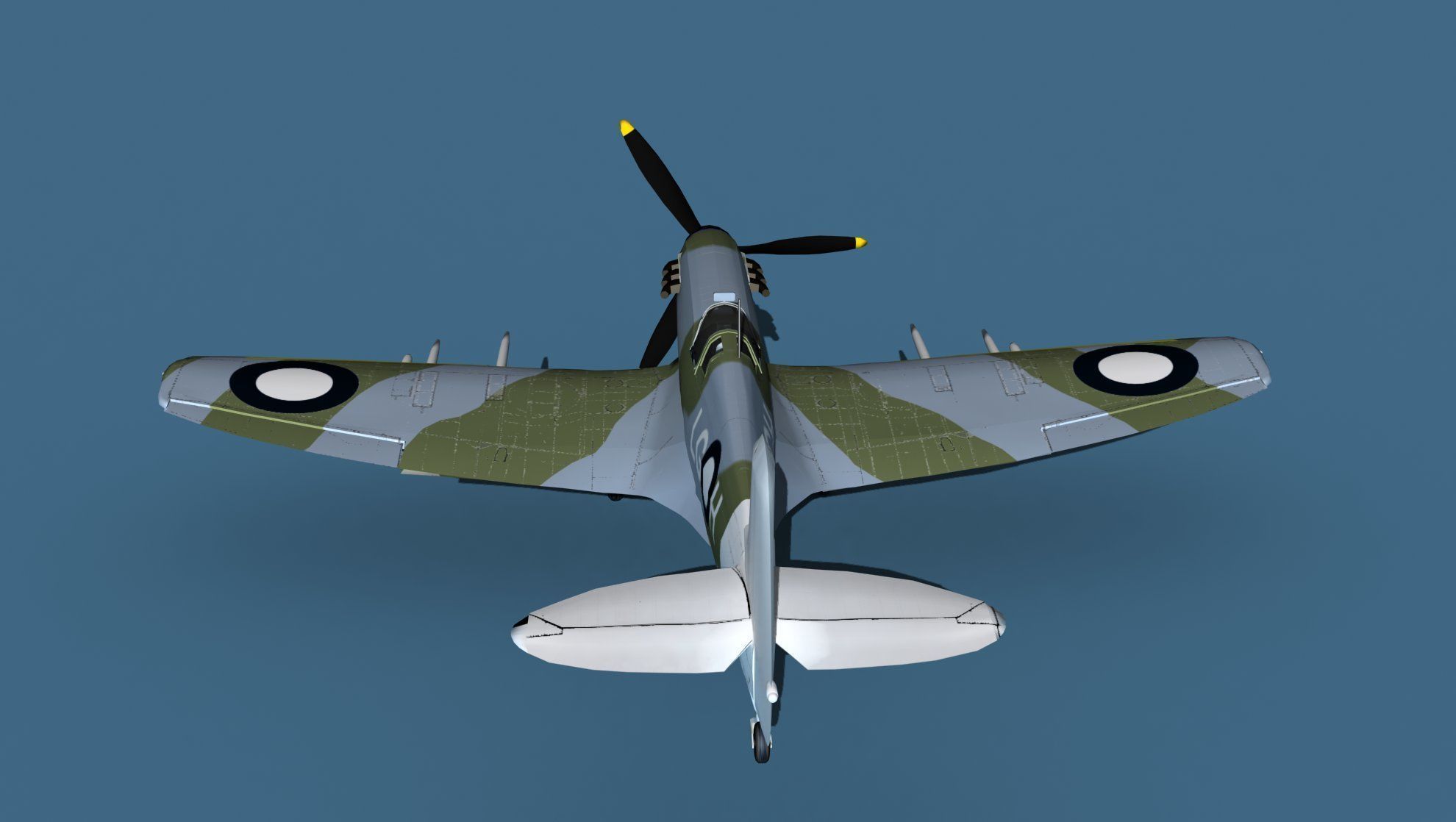 Supermarine Spitfire Mk5C V08 RAAF 3D model animated | CGTrader