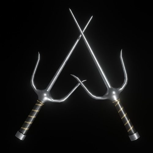 3D model Sai Blade VR / AR / low-poly | CGTrader