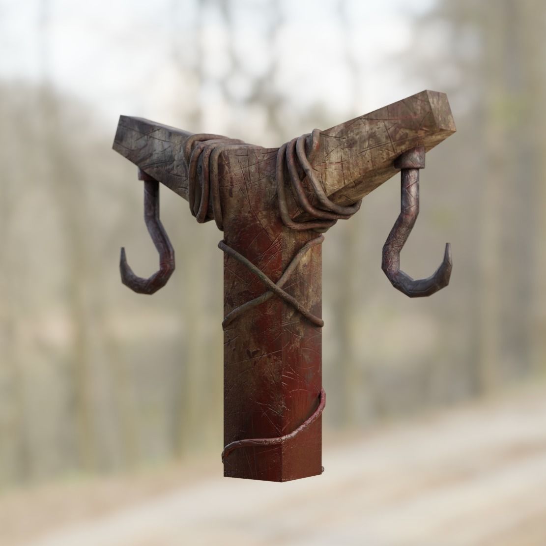 3D model Hook Prop VR / AR / low-poly | CGTrader