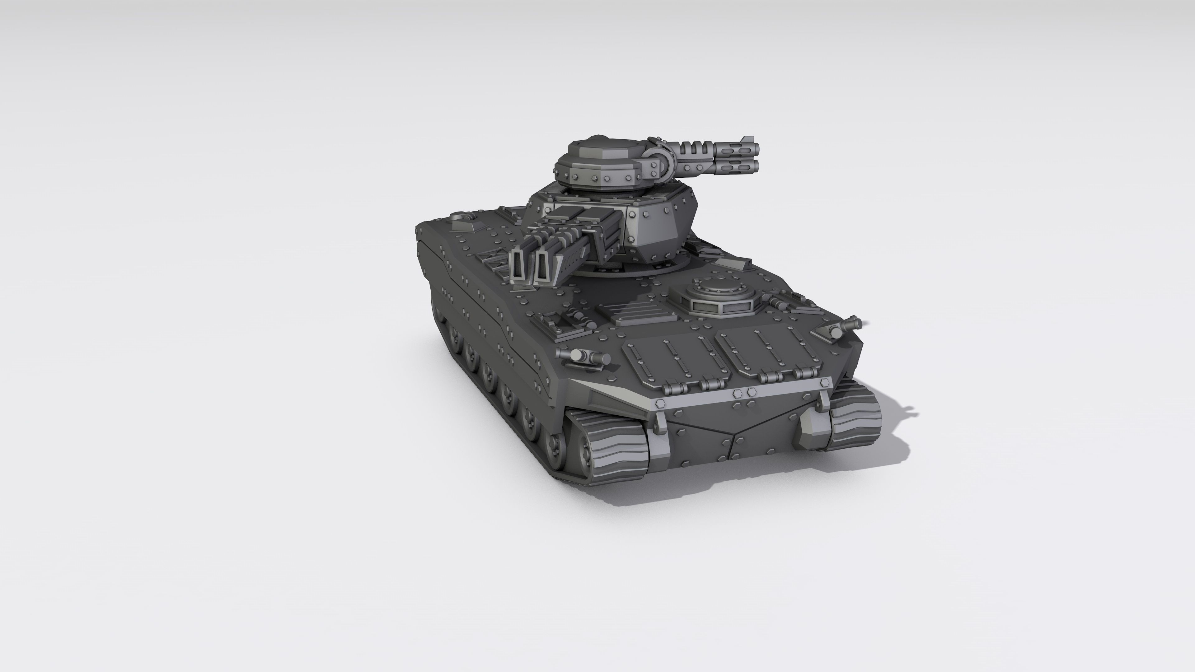 Battle tank V-3 -model for 3d printer 3D model 3D printable | CGTrader