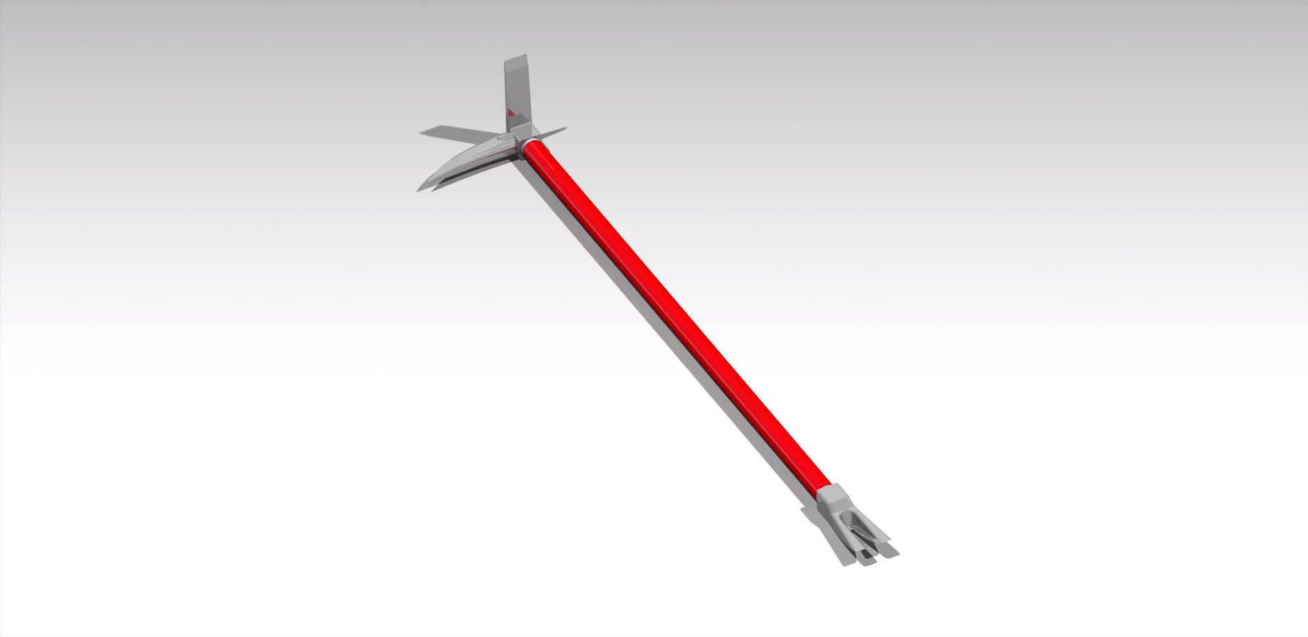 Door breaker and crowbar device for Firemen 3D model rigged | CGTrader