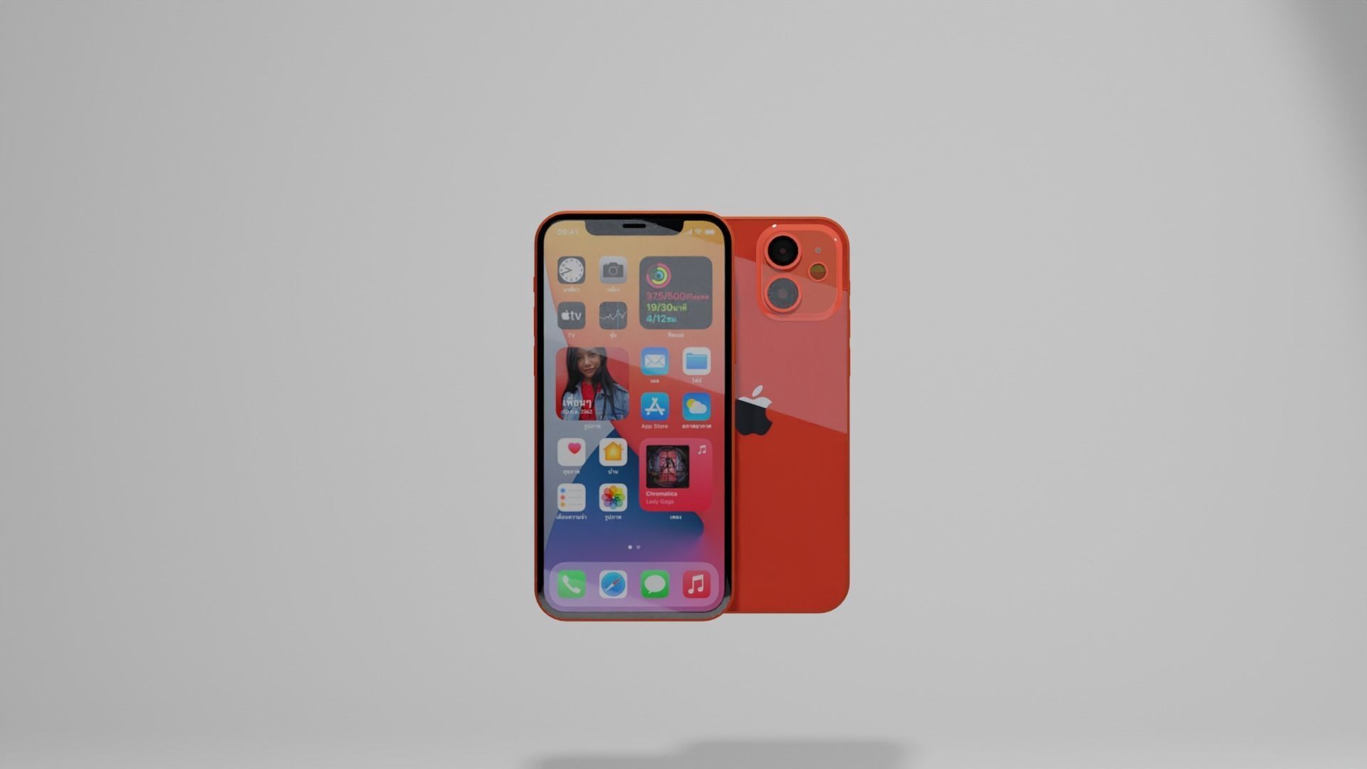 iPhone 12 mini and Blender Project file for editing free 3D model ...
