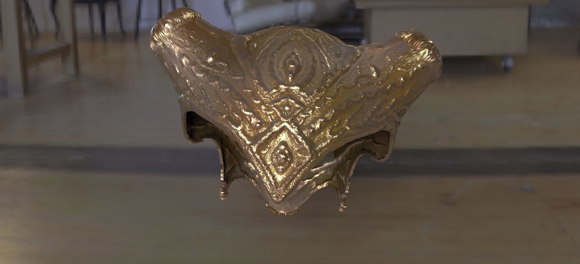 Alien Crown 3D model | CGTrader