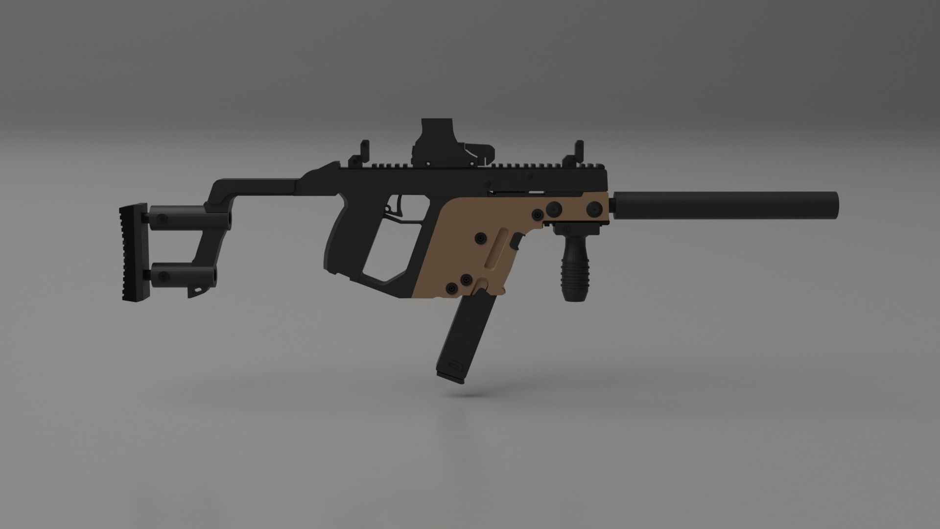 Kriss Vector 3D model | CGTrader