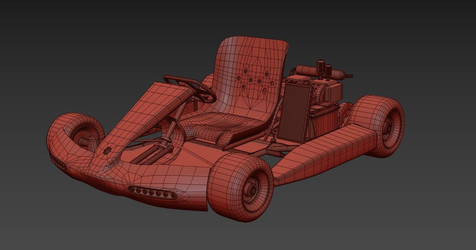 3D model Go Karts VR / AR / low-poly | CGTrader