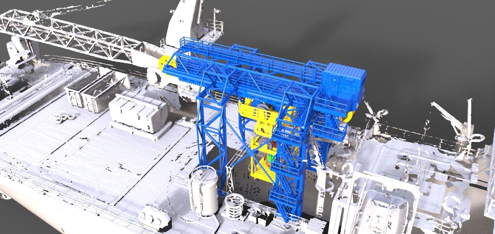 Handling Tower for Seabex One 3D model 3D printable | CGTrader