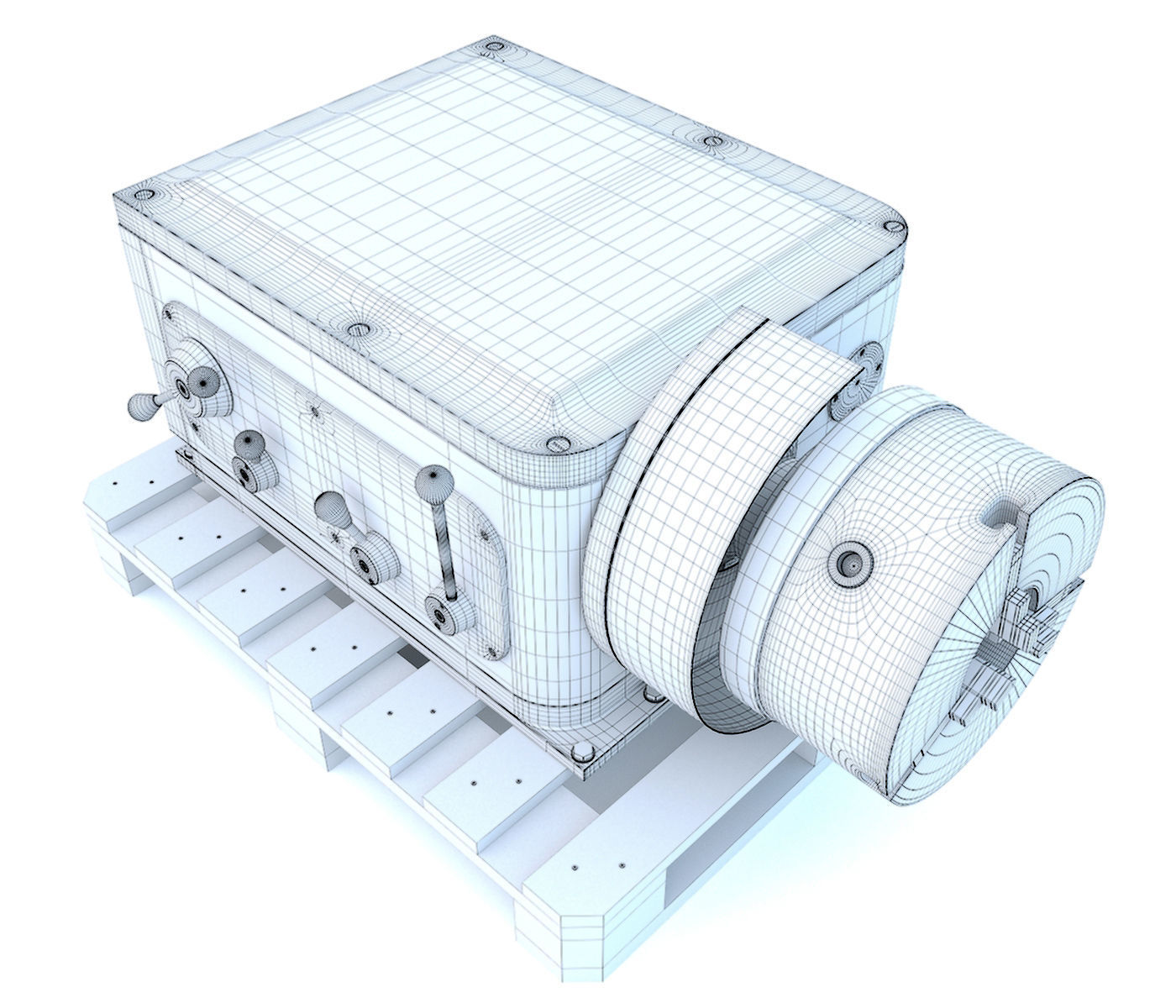 Turning Machine Tool Spare Parts - Collection 1 3D model | CGTrader