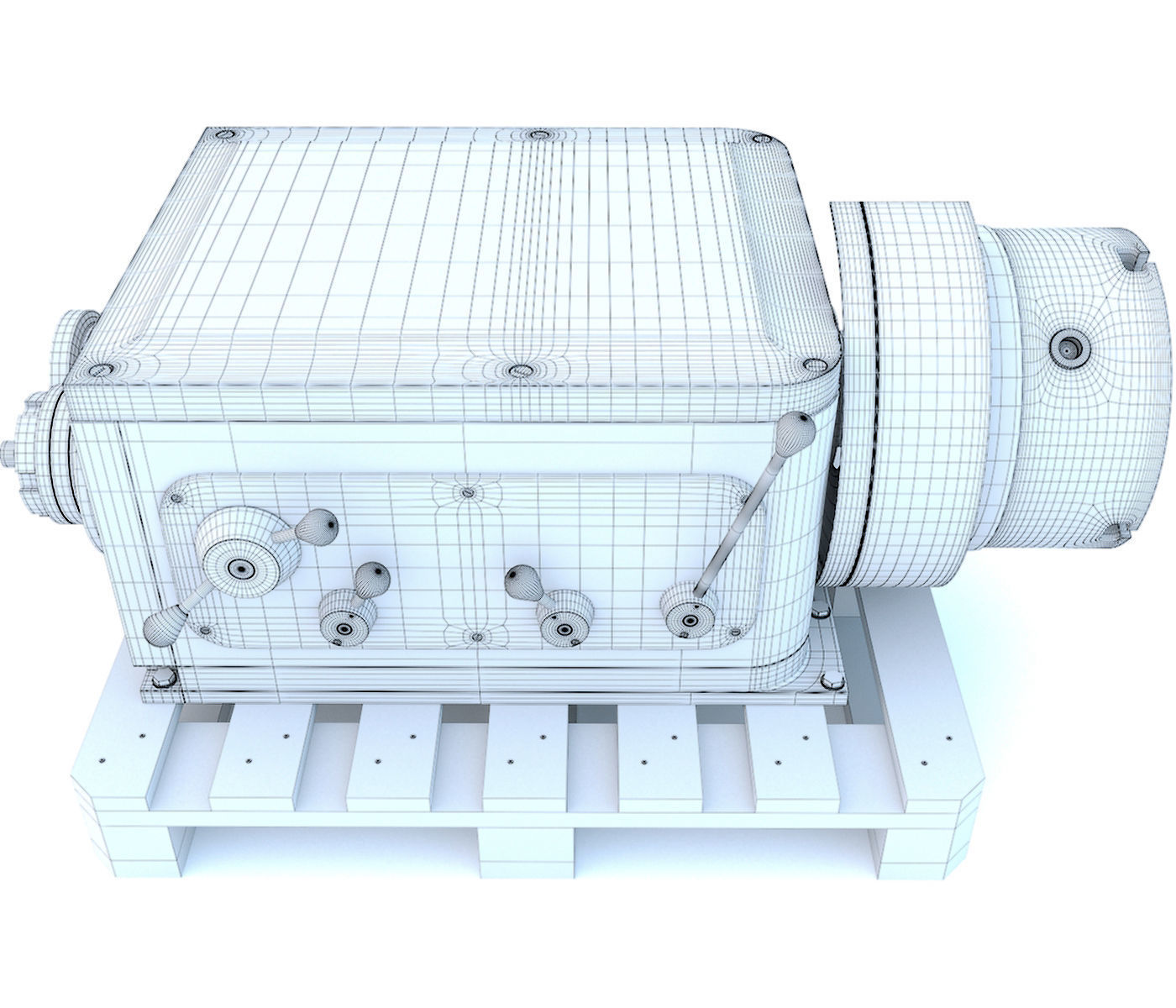 Turning Machine Tool Spare Parts - Collection 1 3D model | CGTrader