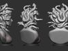 Medusa Gorgo 3D model 3D printable | CGTrader