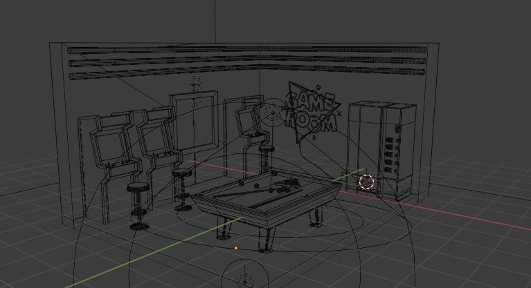 Arcade - Game Room 3D model | CGTrader