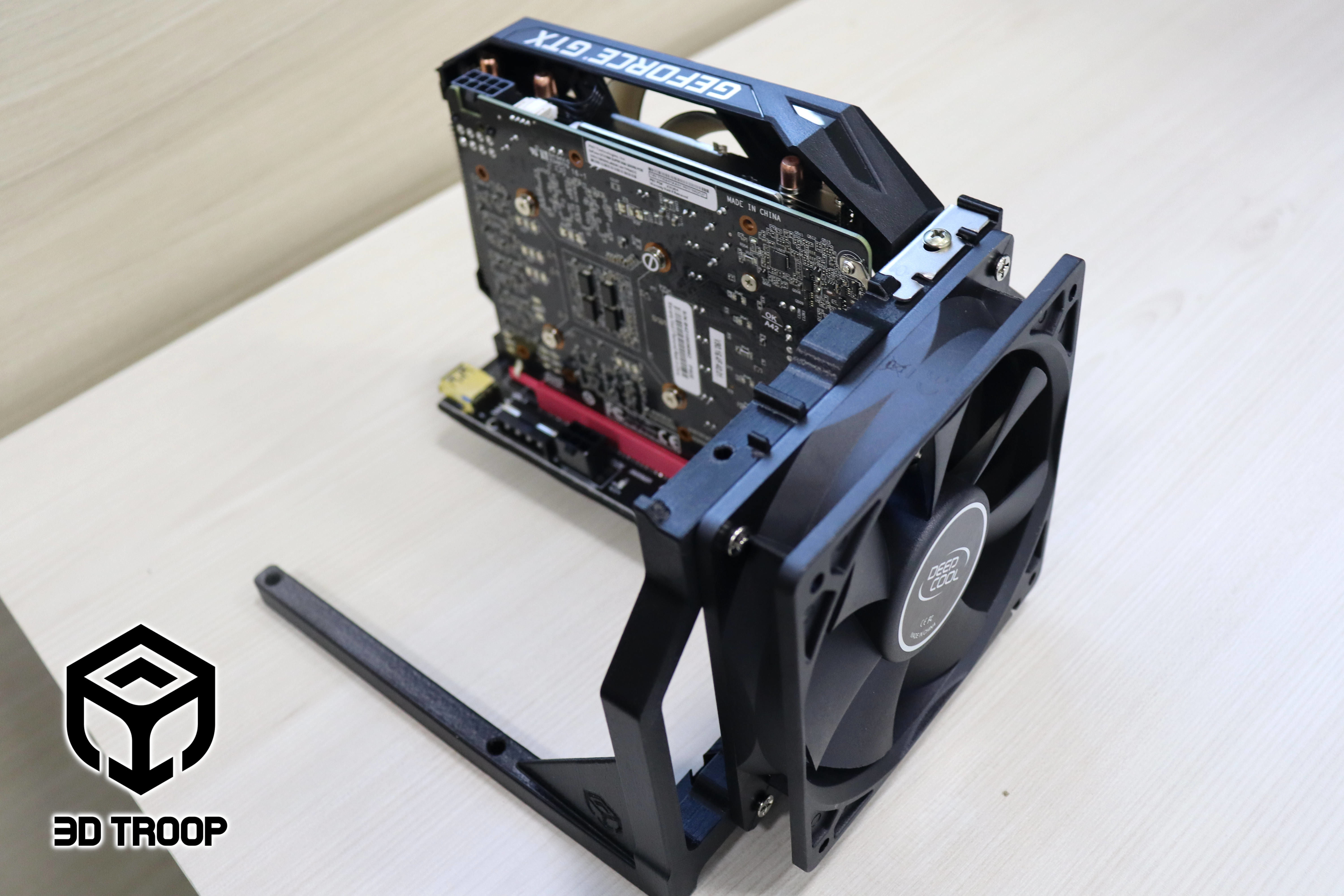 GPU DOUBLE EXTERNAL SUPPORT 3D model 3D printable | CGTrader