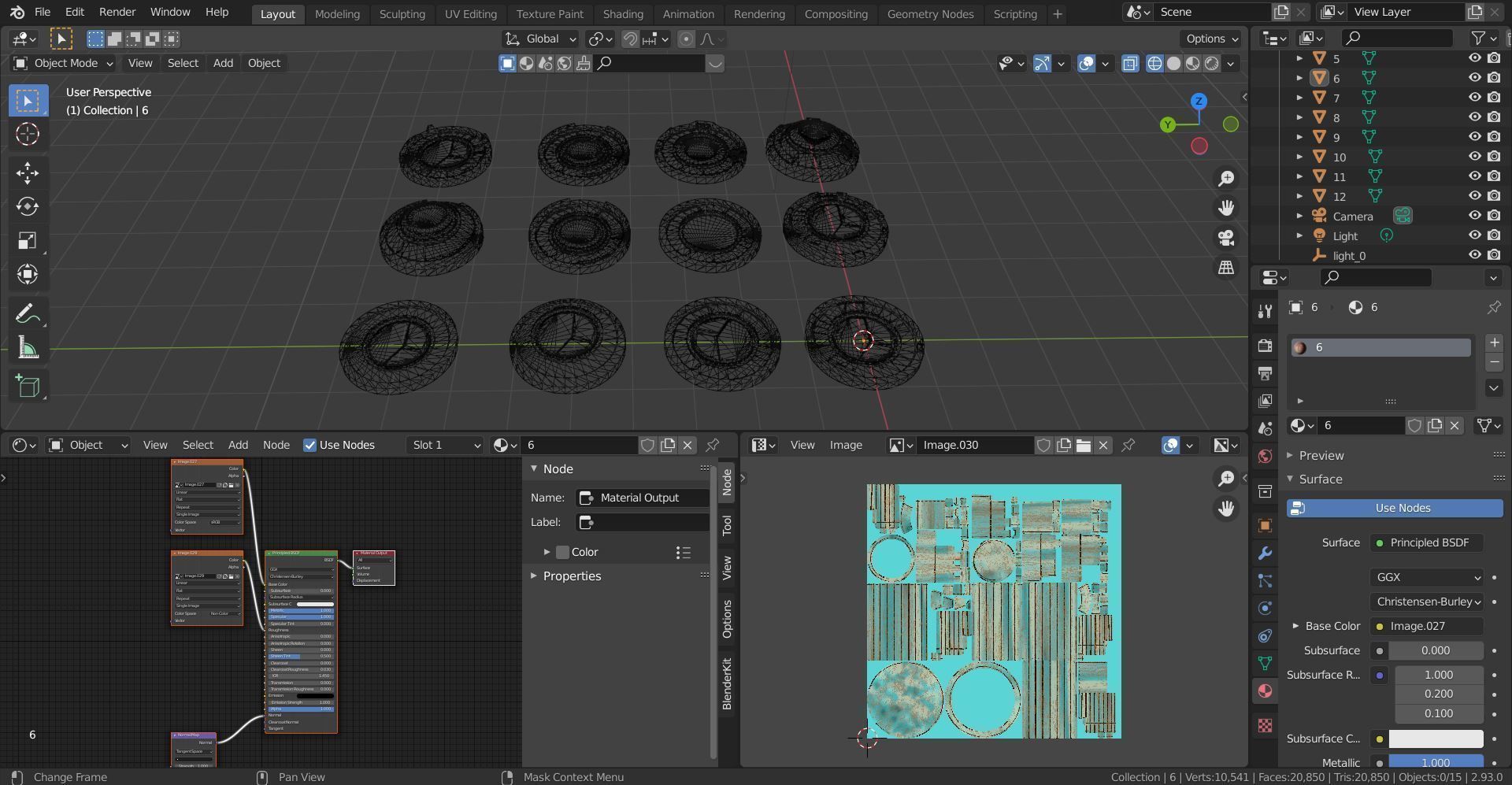 3D model Mech HUD COMPONENTS KITBASH display stand base VR / AR / low ...