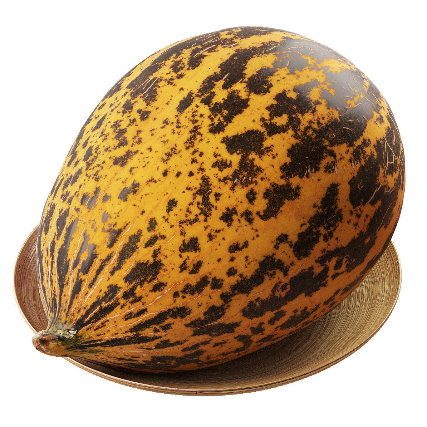 3D model Turkish melon Kirkagach VR / AR / low-poly | CGTrader