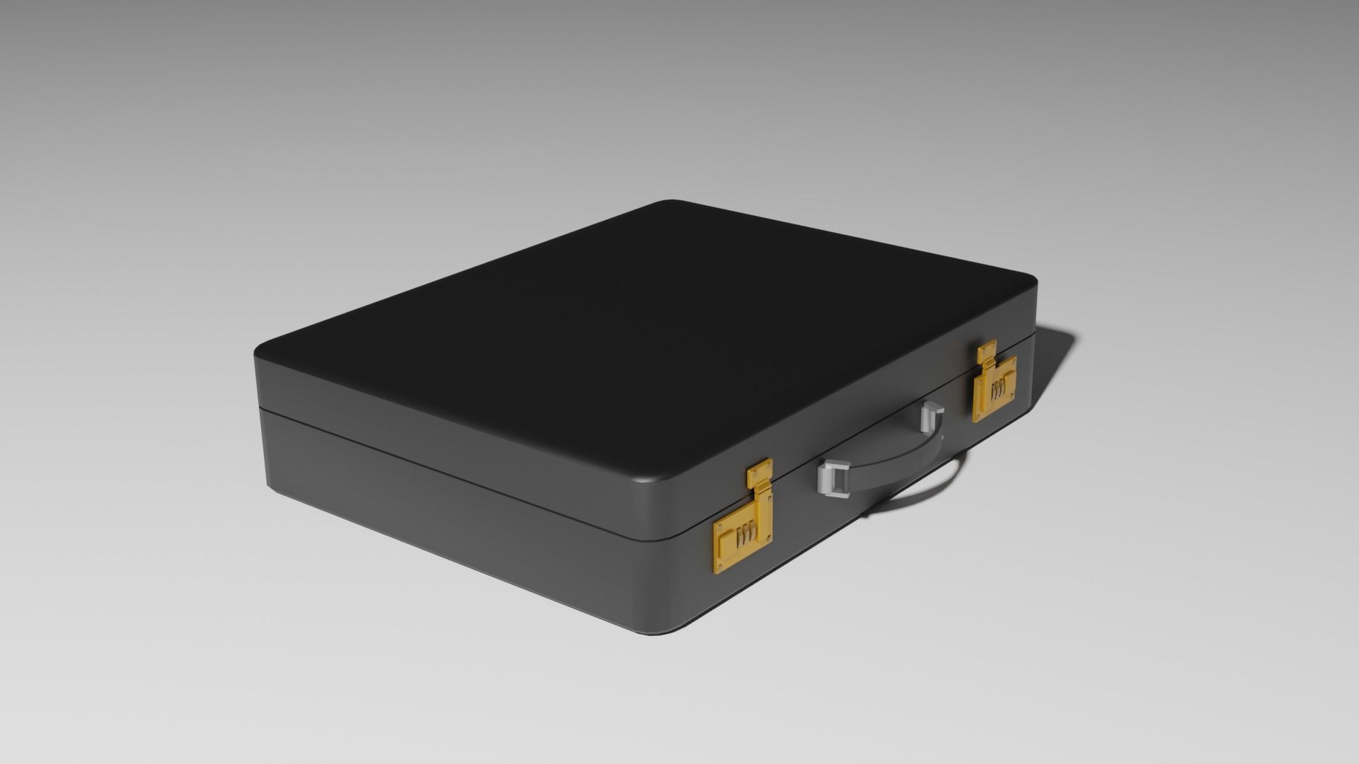 Simple briefcase free 3D model | CGTrader