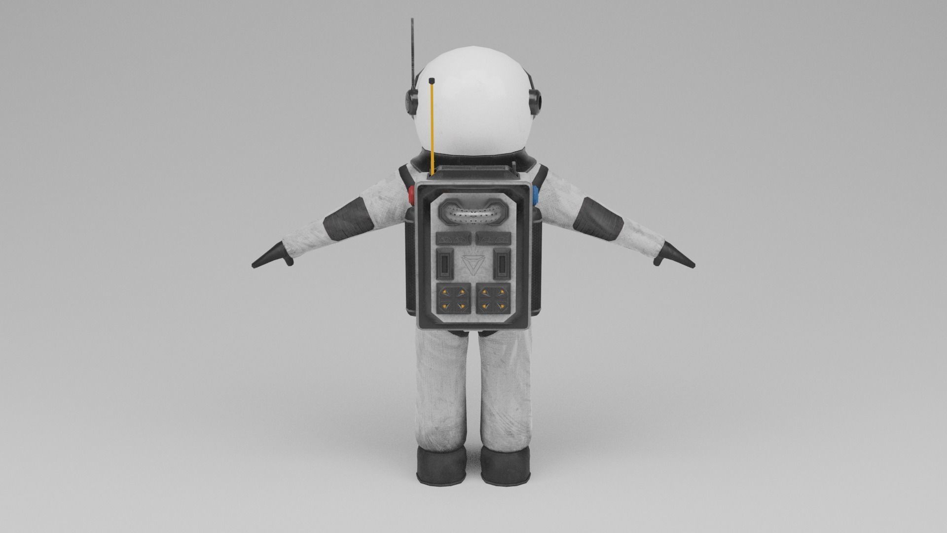 3D model Low poly astronaut VR / AR / low-poly rigged | CGTrader