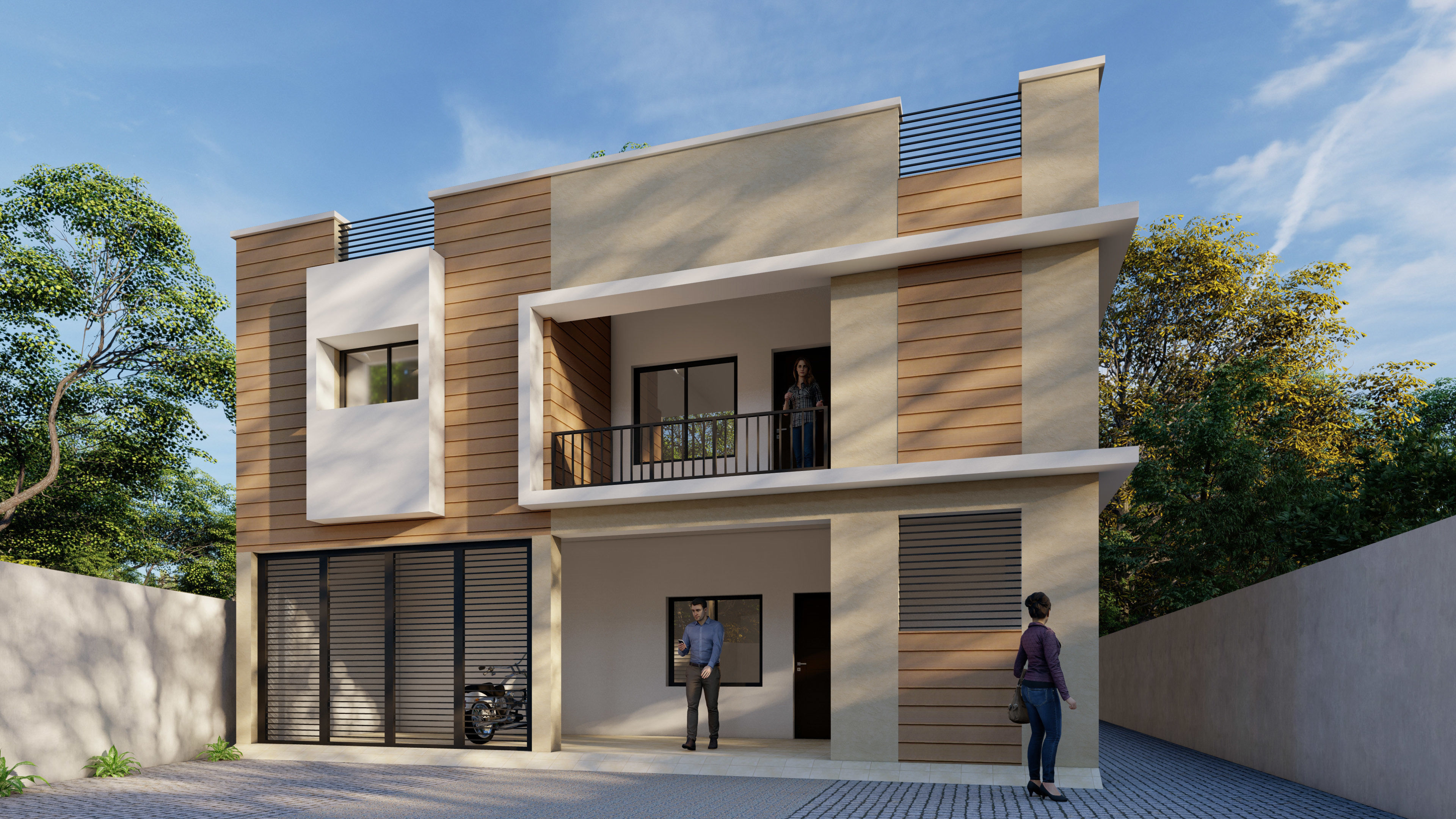 3D Model of a Residence | CGTrader