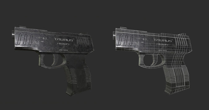 3D model Taurus - PT VR / AR / low-poly | CGTrader
