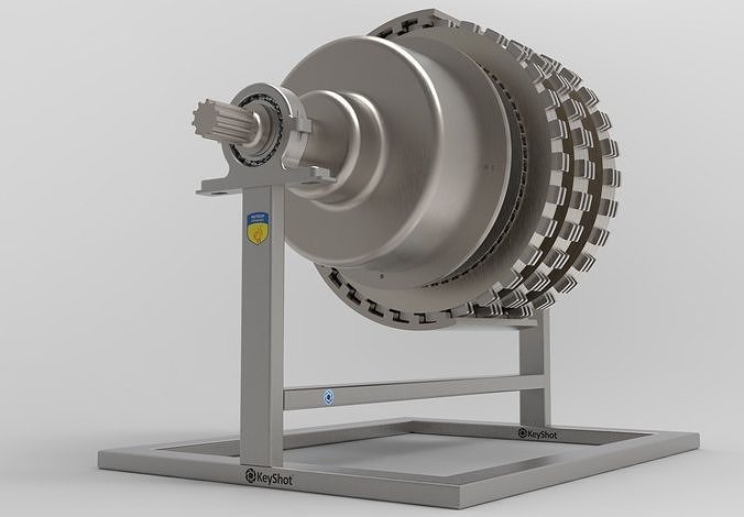 designing metal spinning wheel 3D model 3D printable | CGTrader