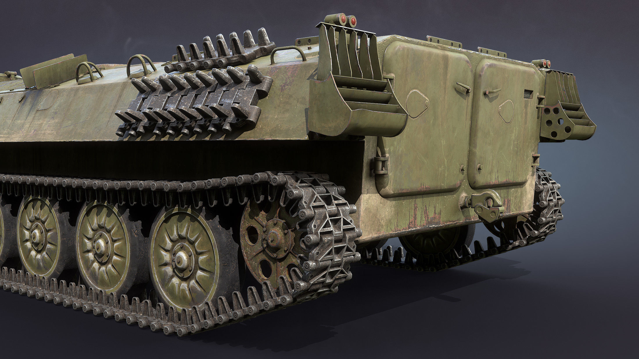 3D model MT-LB Version 2 VR / AR / low-poly | CGTrader