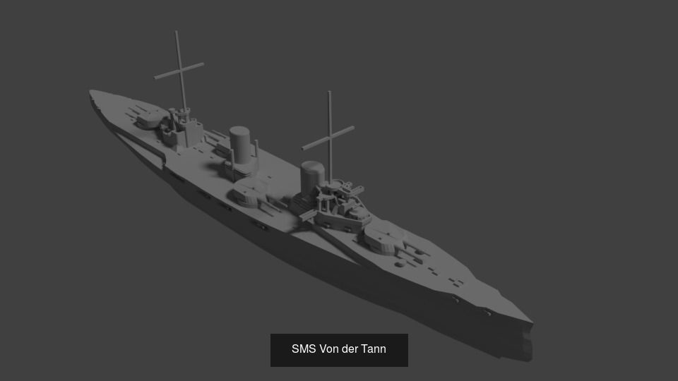 german battleships and battlecruisers WWI 3D Model Collection | CGTrader