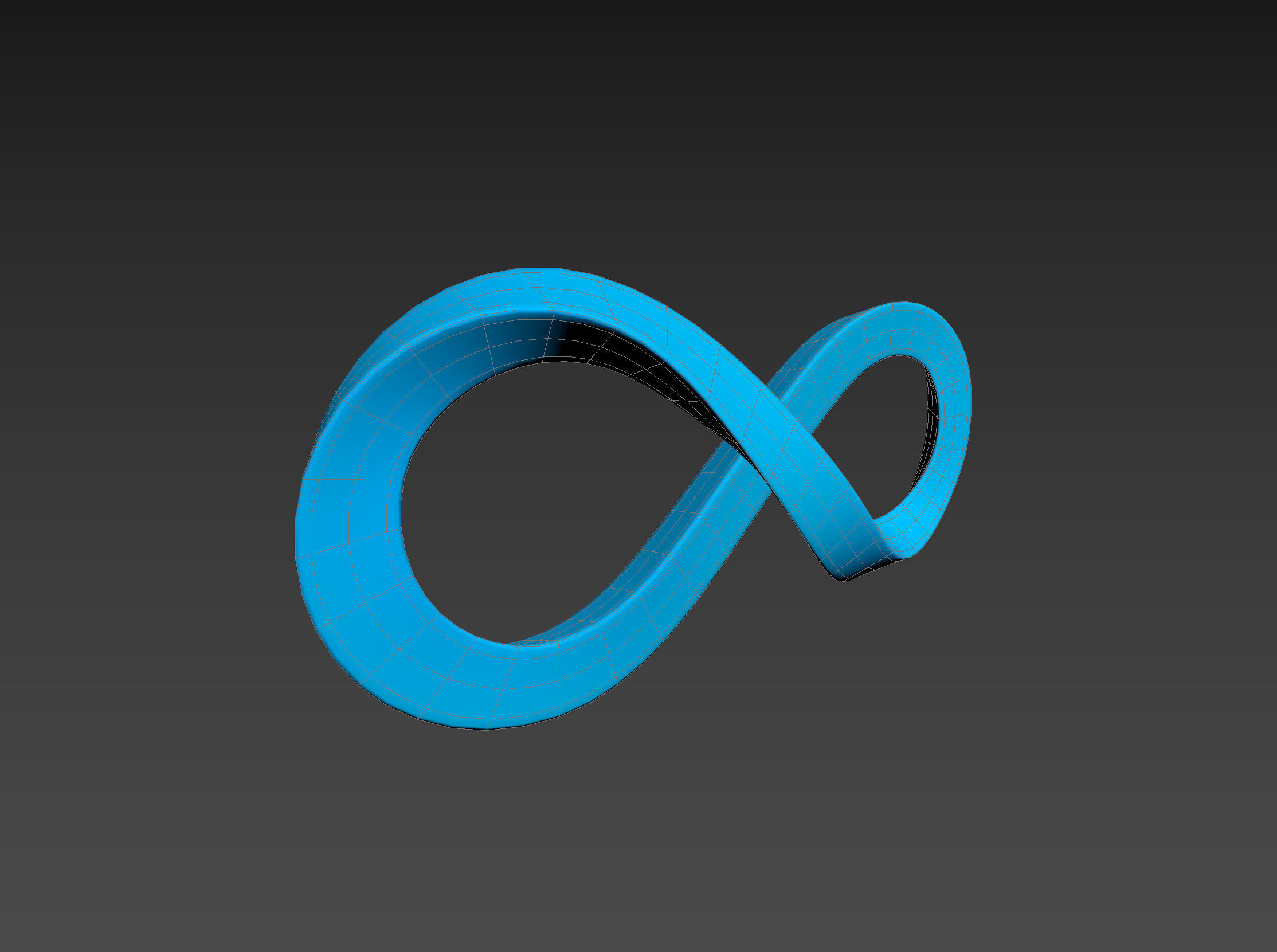 Infinity Symbol 2 3D model | CGTrader