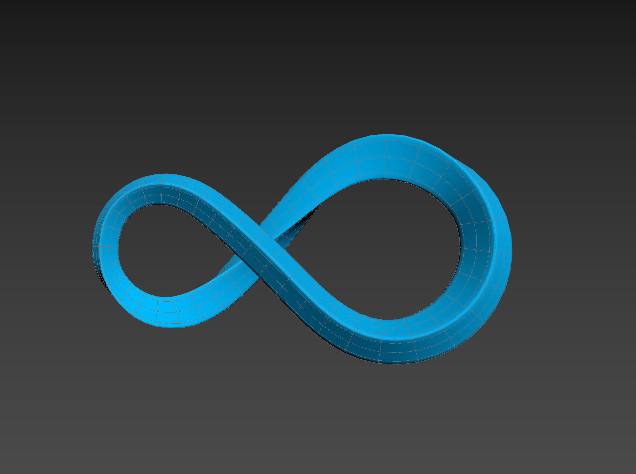 Infinity Symbol 2 3D model | CGTrader