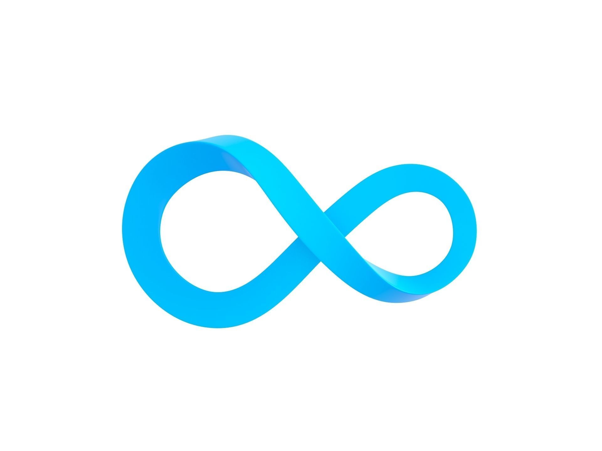 Infinity Symbol 2 3D model | CGTrader