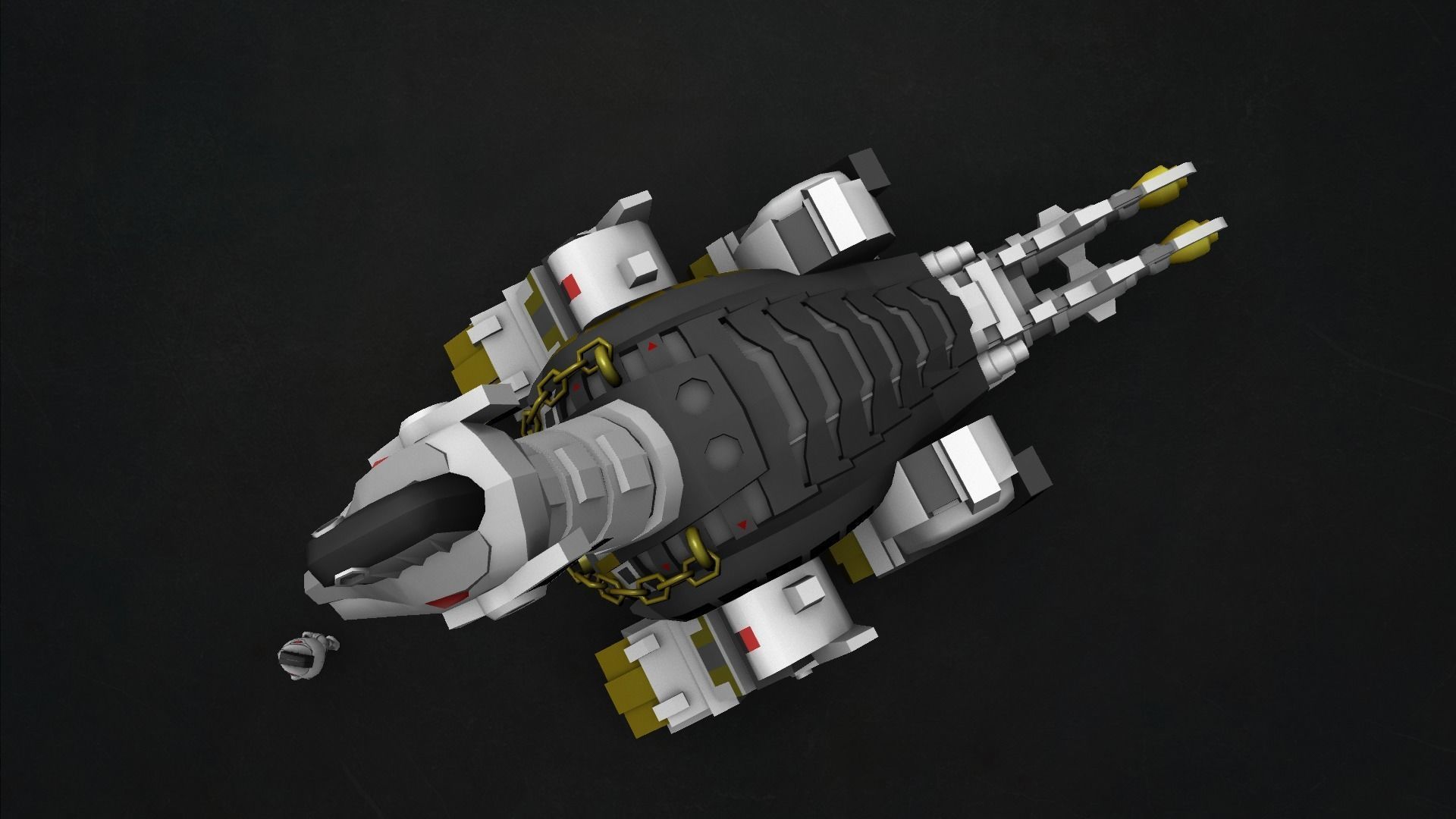 3D model TITANUS and White Ranger VR / AR / low-poly | CGTrader