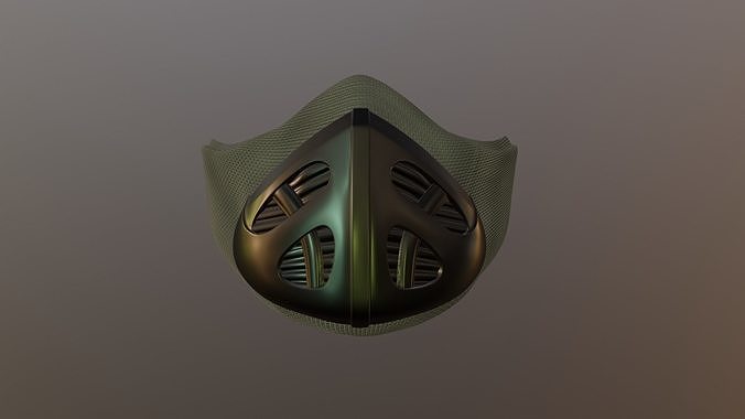 Dune stillsuit mask 3D model 3D printable | CGTrader