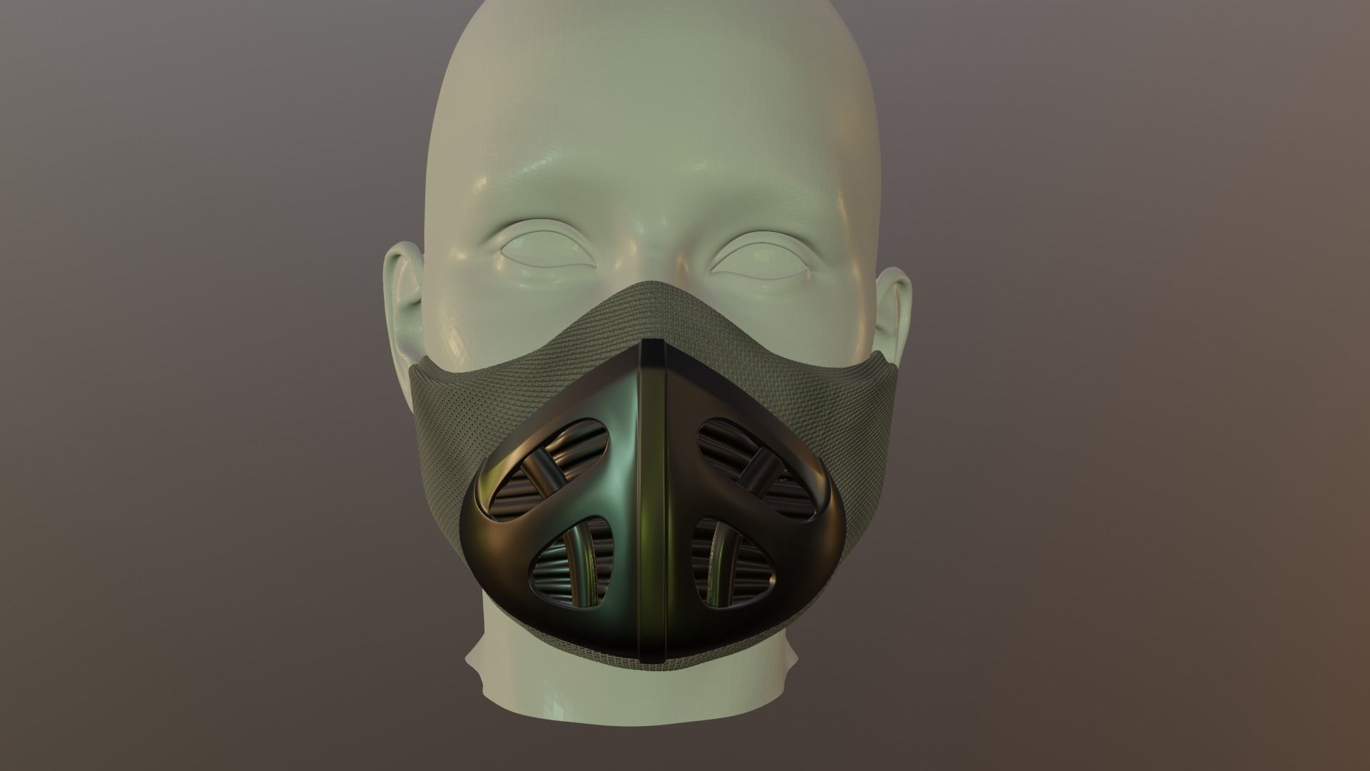 Dune stillsuit mask 3D model 3D printable | CGTrader