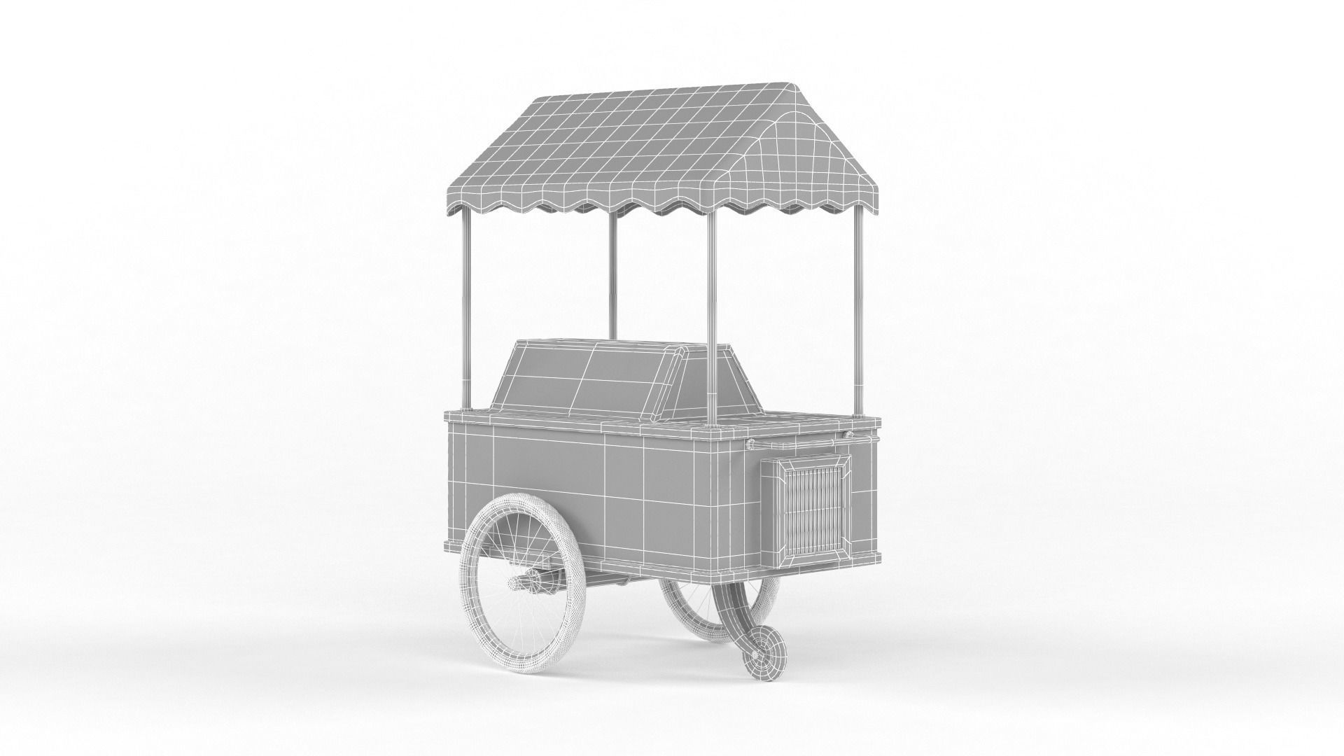 Food Carts Collection 3D model | CGTrader