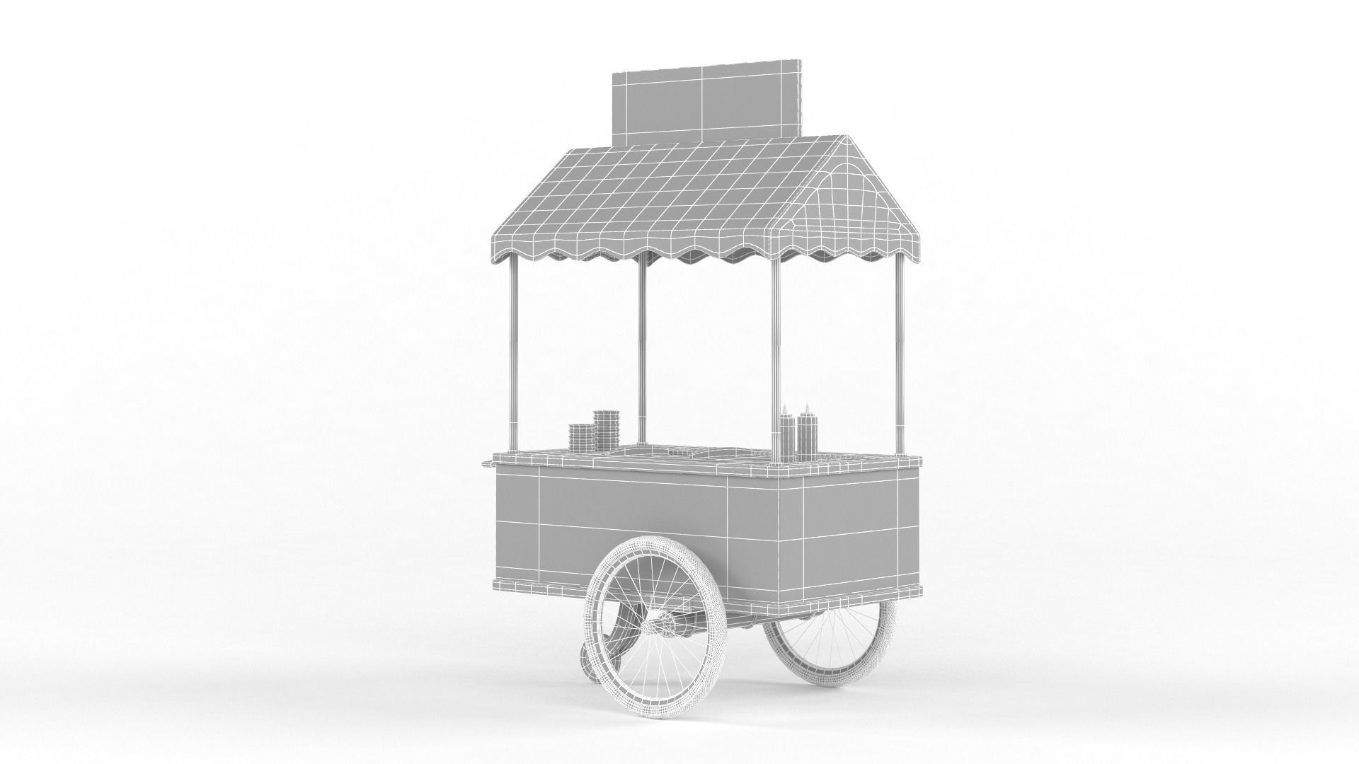 Food Carts Collection 3D model | CGTrader