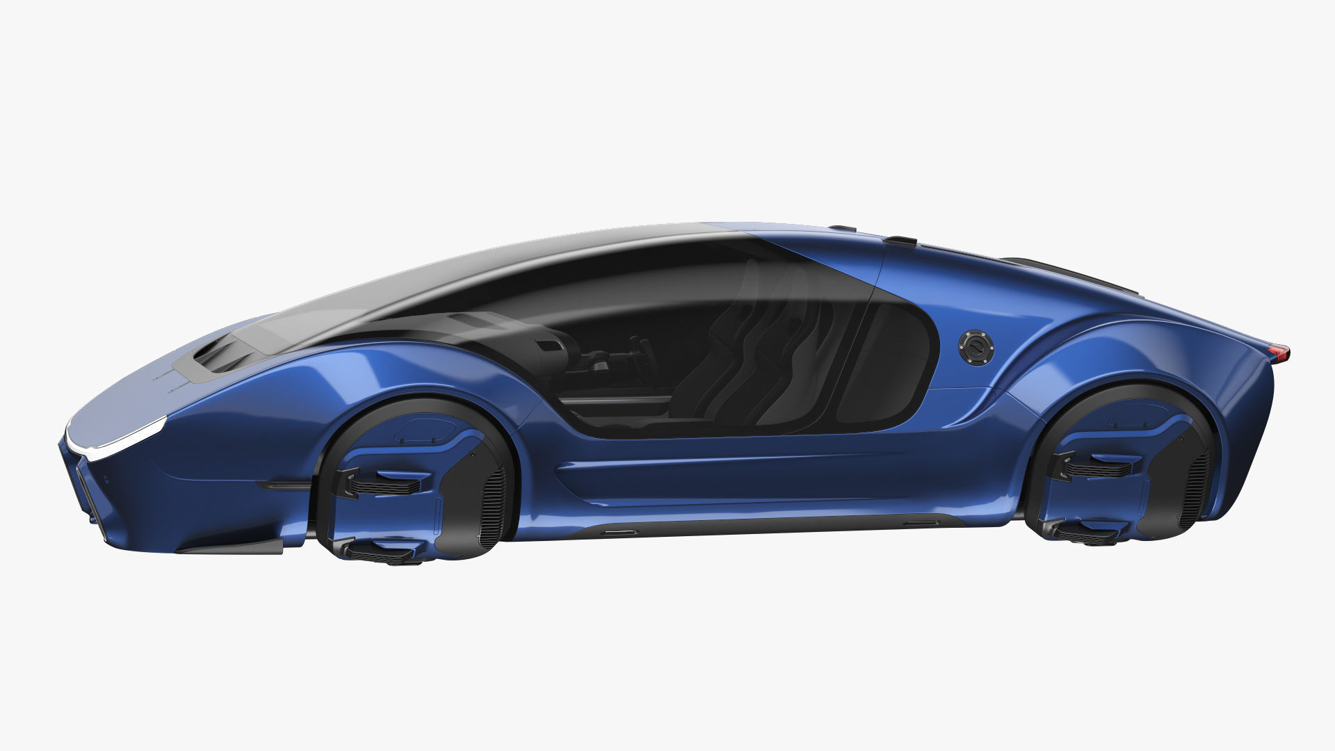 Hover Car Concept 5 3D model | CGTrader